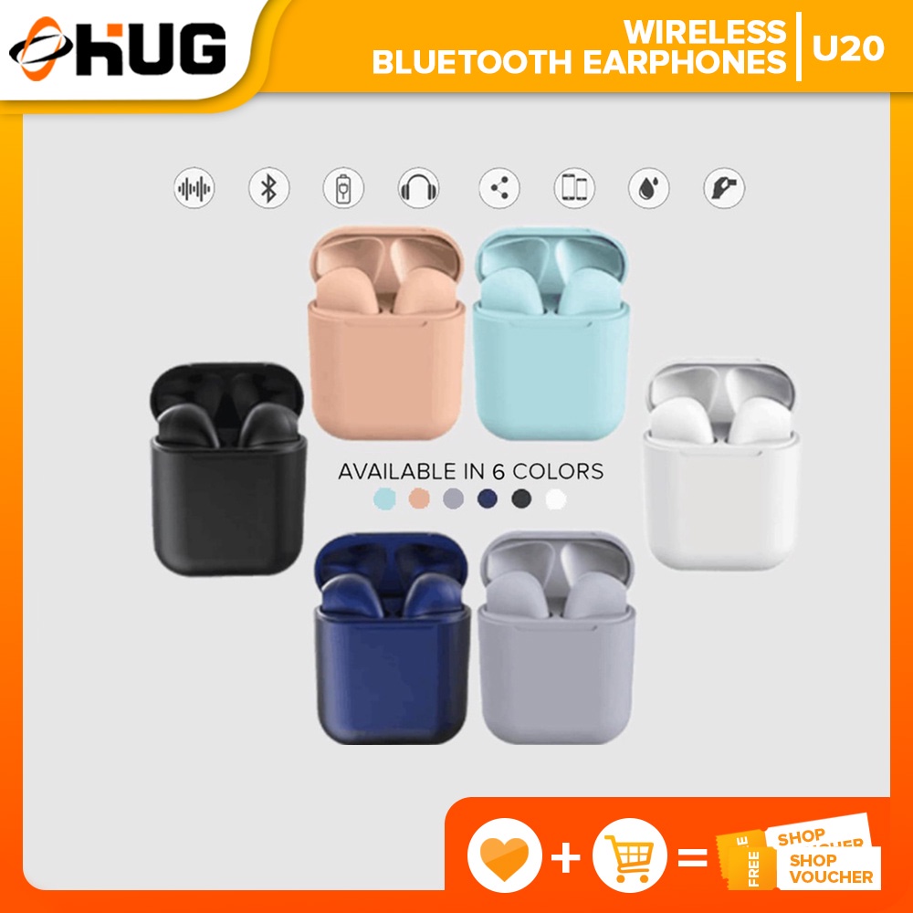 Minimalist Colorful Bluetooth Earphones Wireless Earbuds Rechargeable ...