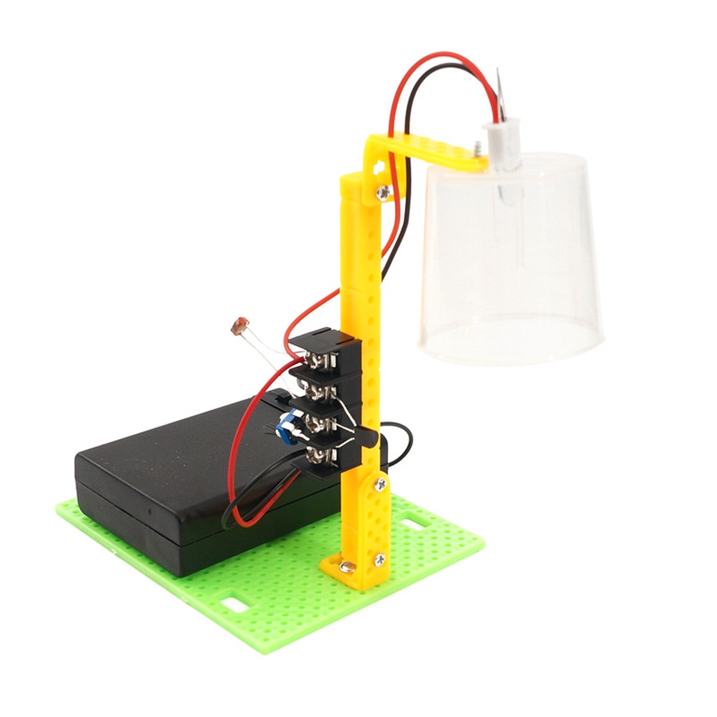 Children DIY Light control Lamp Toys Energy Saving Desk Light Lamp ...