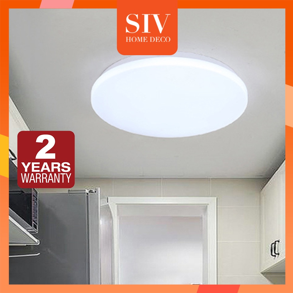 Siv Ceiling Round Led Light For Kitchen Bedroom And Living Room Energy ...