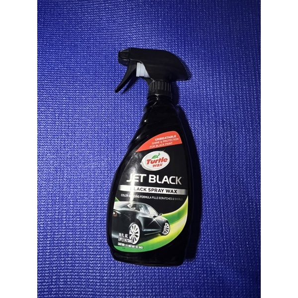 TURTLE WAX Jet Black (Black Spray Wax) | Shopee Philippines