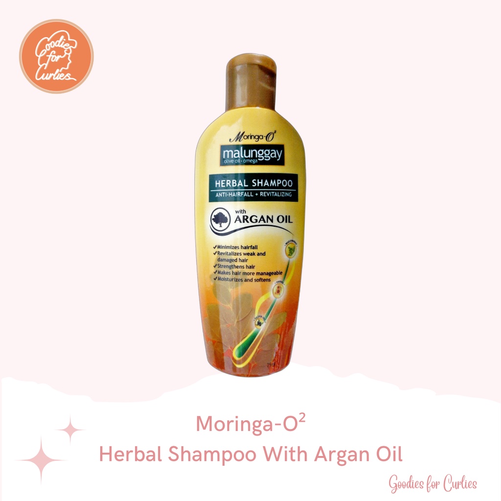 Moringa-O2 Herbal Anti-Hairfall Shampoo with Argan Oil 75ml | Shopee ...