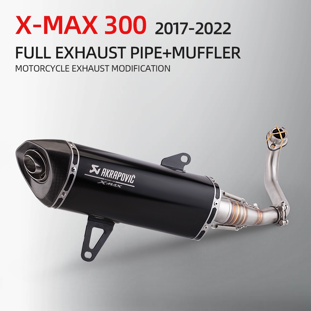 For XMAX300 X MAX250 xmax 2017-2022 Motorcycle Exhaust Escape Moto ...
