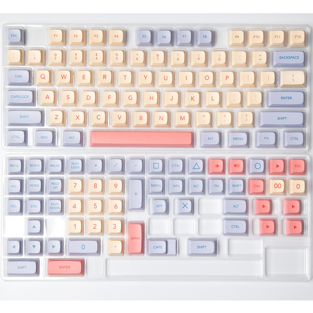 PBT Mechanical Keyboard Keycaps XDA/MDA/Cherry Profile Compatible ...