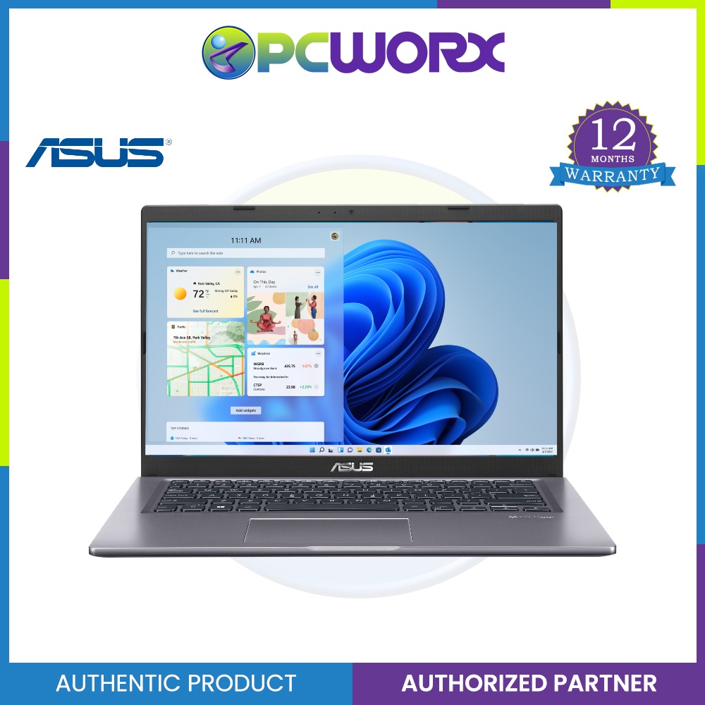 Asus X415EA-EB1552WS 14in FHD | Core i3-1115G4 | 4GB RAM | 1TB HDD ...