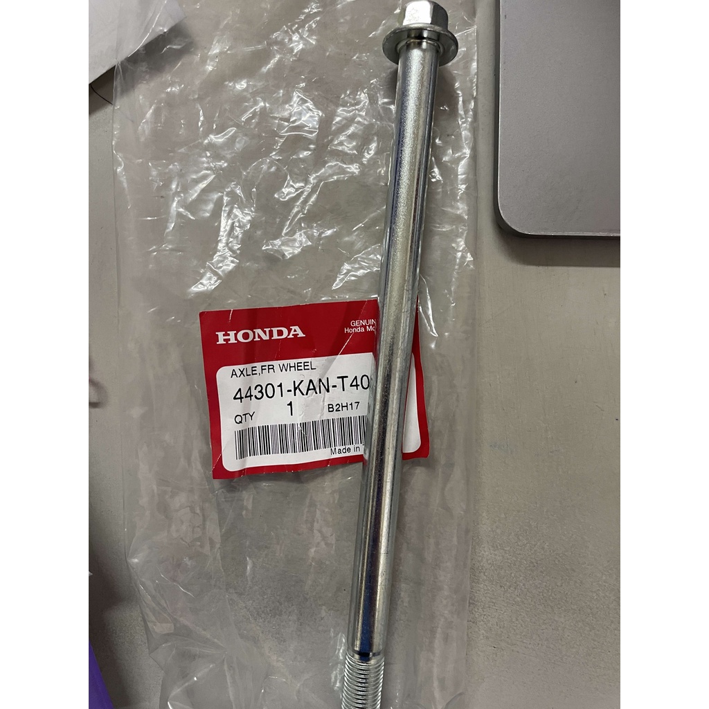 Honda Genuine Front Wheel Axle 44301KANT40 For XRM110 / XRM125 Carb ...