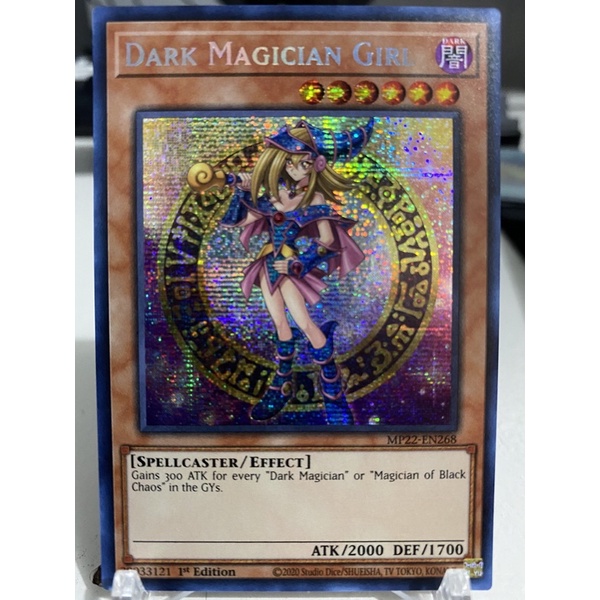 Dark Magician Girl - MP22-EN268 - Prismatic Secret Rare 1st Edition | Shopee Philippines