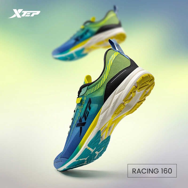 Xtep Racing 160 Men Running Shoes Marathon Support Stability Rebound ...
