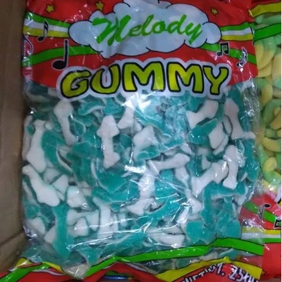 YMS Gummy Shark Candy Shark Gummy Shaped 2.5kg | Shopee Philippines