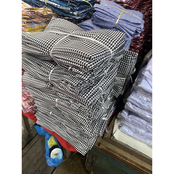 UNIFORM SKIRT OR PALDA BLACK AND WHITE CHECKERED | Shopee Philippines