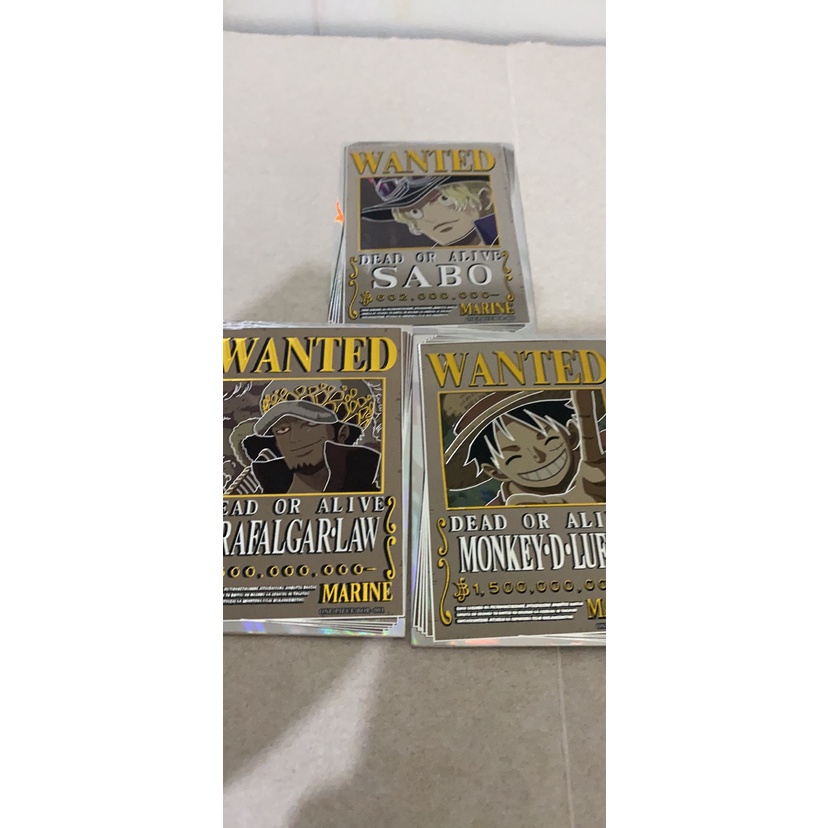 One Piece Wanted Order As Picture 3 Luffy Roselle Prajna Sea King ...