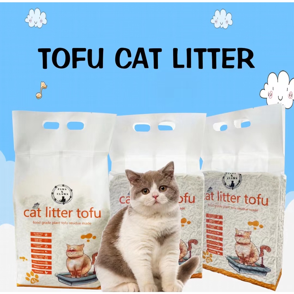 Upgraded Cat Litter Grade Plant Tofu Residue Made tofu cat litter Super ...