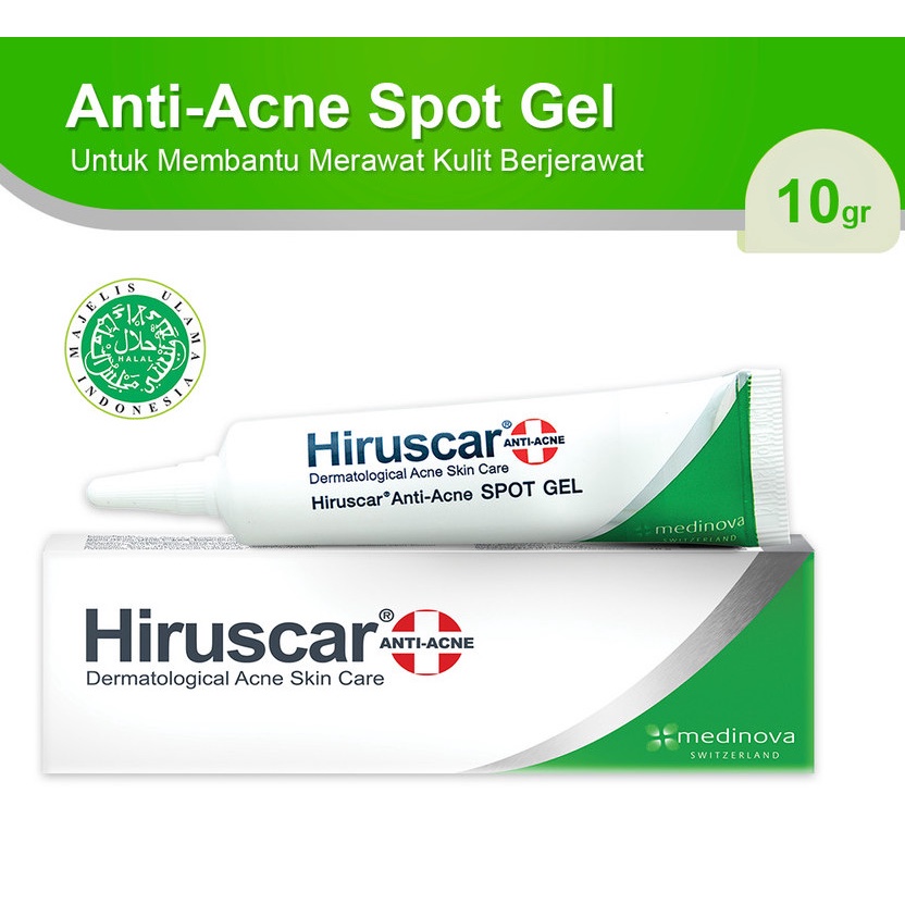 Hiruscar Anti Acne Spot Gel 10g Acne Cream | Shopee Philippines