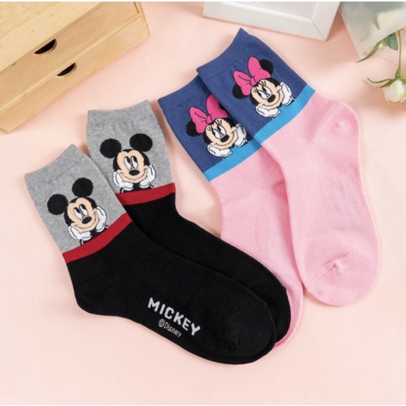 Korean Socks - Mickey Minnie Pinocchio Pooh Stitch Lotso Socks - Iconic ...