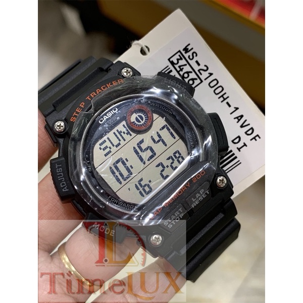 CASIO RUBBER MENS WS 2100H 1A | Shopee Philippines