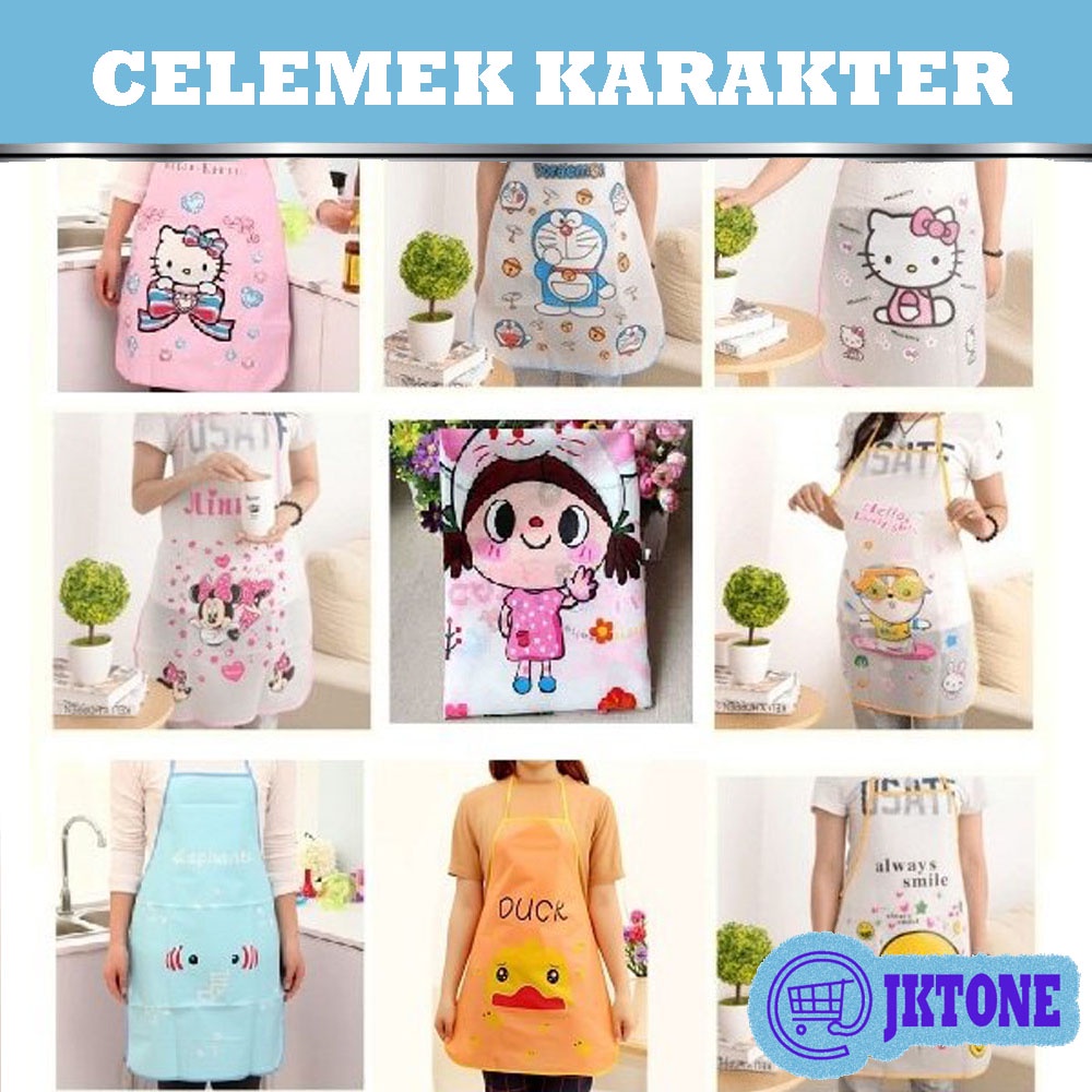 Adult APRON - APRON - Character - Cooking Protector | Shopee Philippines