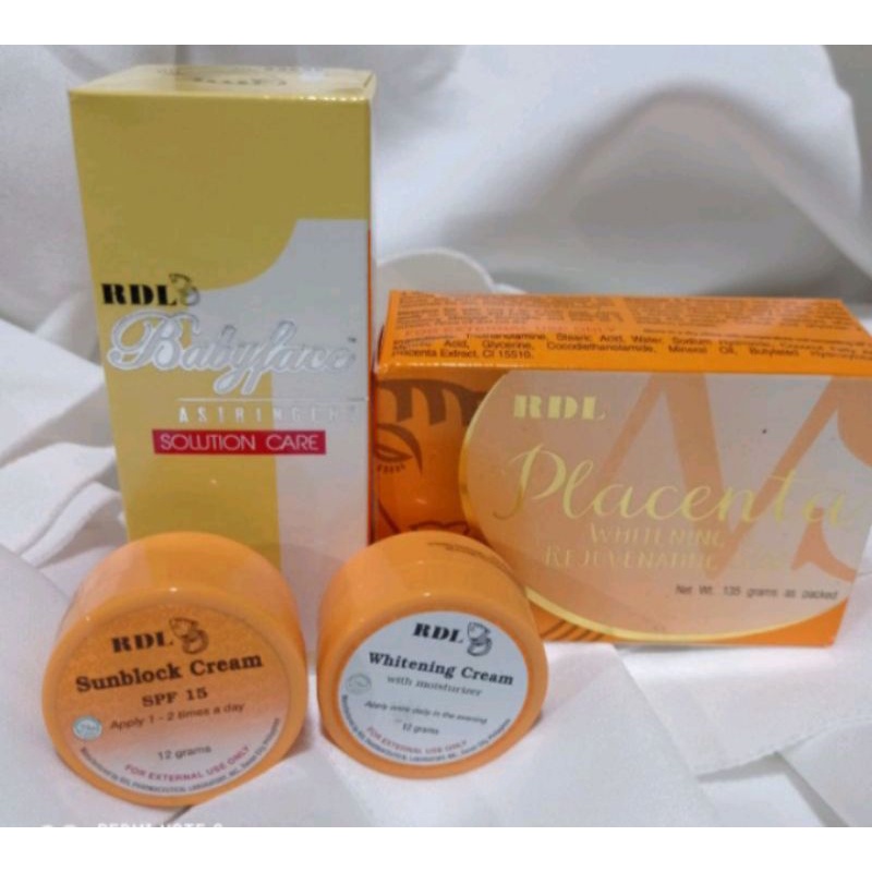 RDL Placenta Set Glass Skin Set save up to 15 pesos(W/O POUCH) | Shopee ...