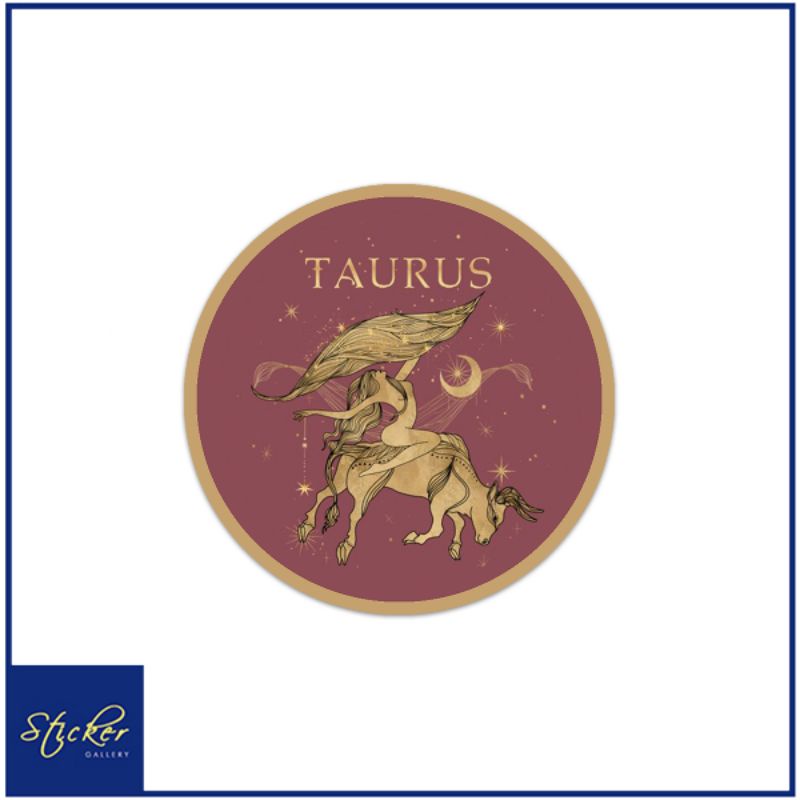 TAURUS ZODIAC Waterproof Sticker | Shopee Philippines
