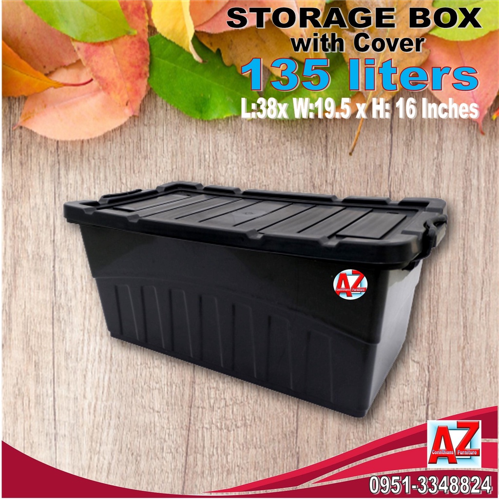 rectangular deco box 135 liters, Storage box, multi purpose storage ...
