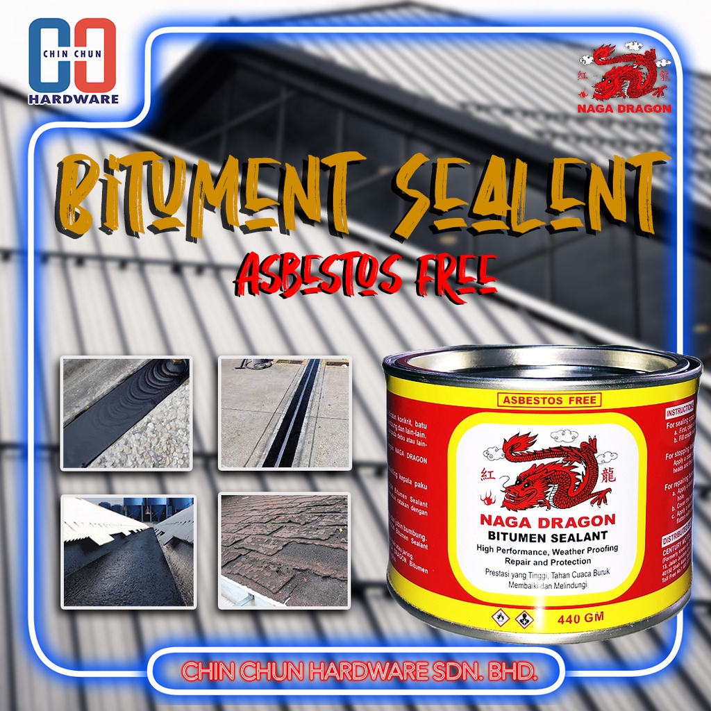 440gm NAGA DRAGON BITUMEN BITUMEN SEALANT BITUMEN GAM WATERPROOF ...
