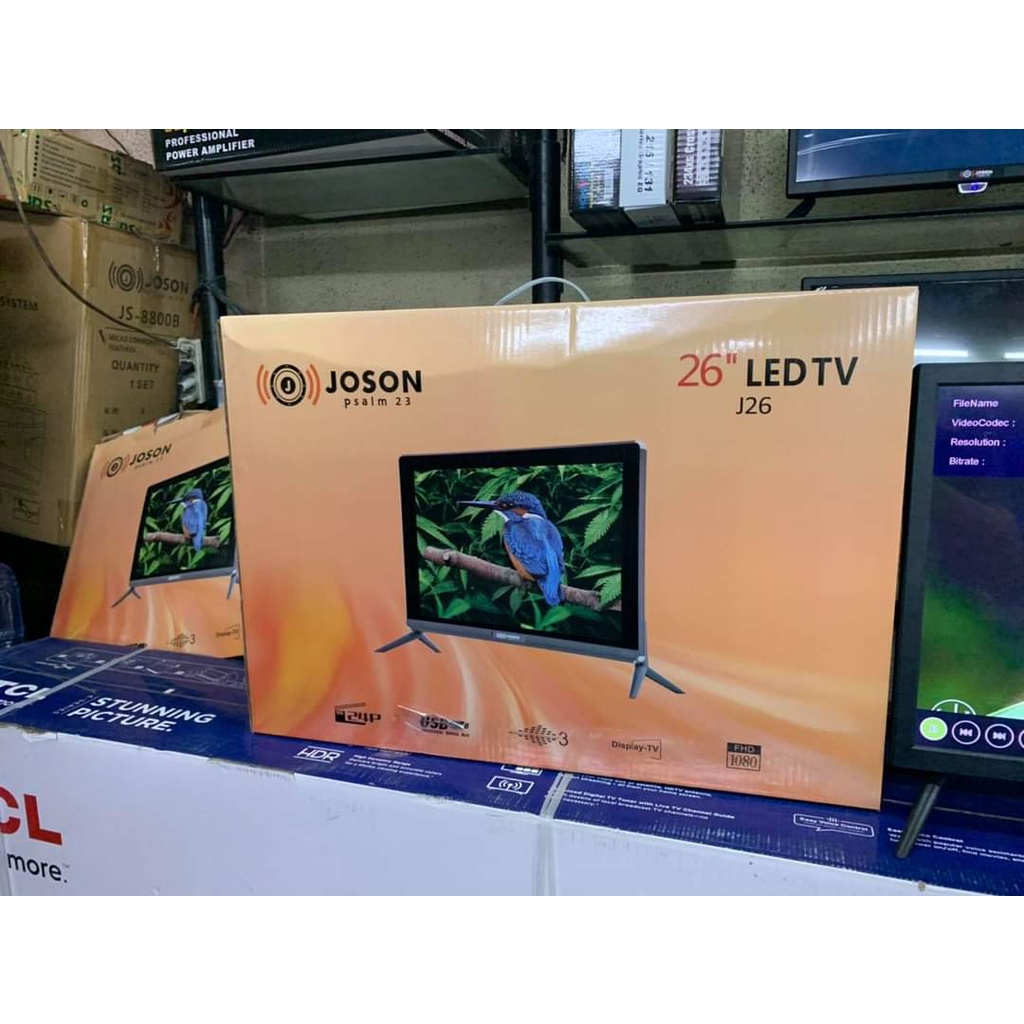 Joson JS26 LED TV 26'' HIGH RESOLUTION FHD | Shopee Philippines