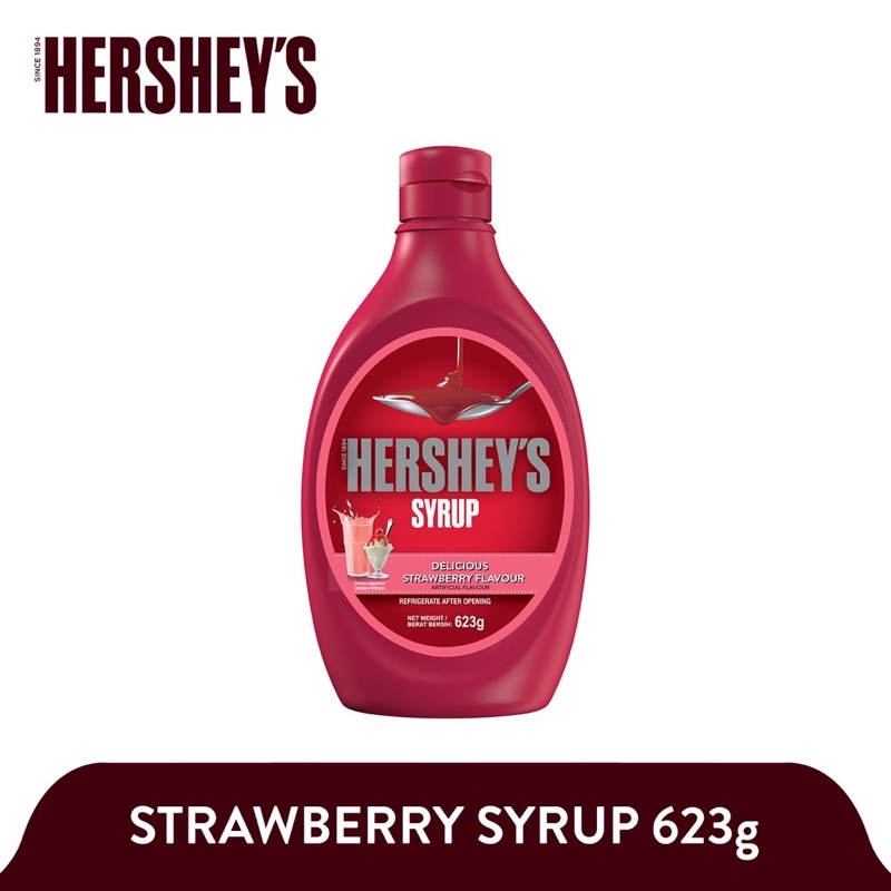 ★Hershey's Syrup Delicious Strawberry Flavor 623g★ | Shopee Philippines