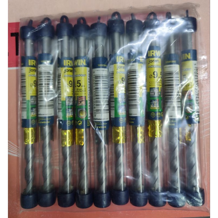 10pcs/pack irwin masonry drill bit for concrete,3mm,4mm,5mm,6mm,6.5mm,9.5mm,10mm,12mm,,13mm,16mm ...
