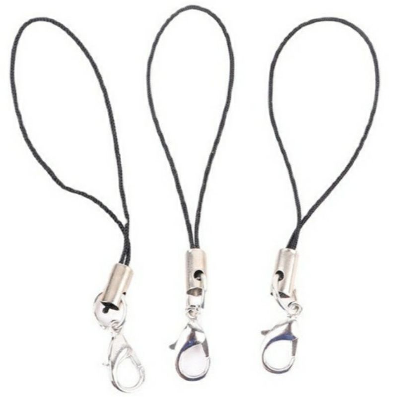 lanyard mobile phone sling with lobster clasp 10pcs | Shopee Philippines