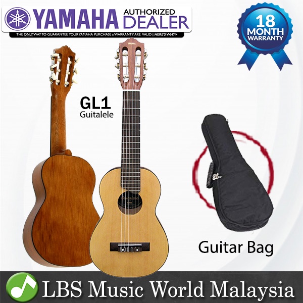 Yamaha GL1 Guitalele Guitar Ukulele Nylon String Guitar With Bag (GL-1 ...
