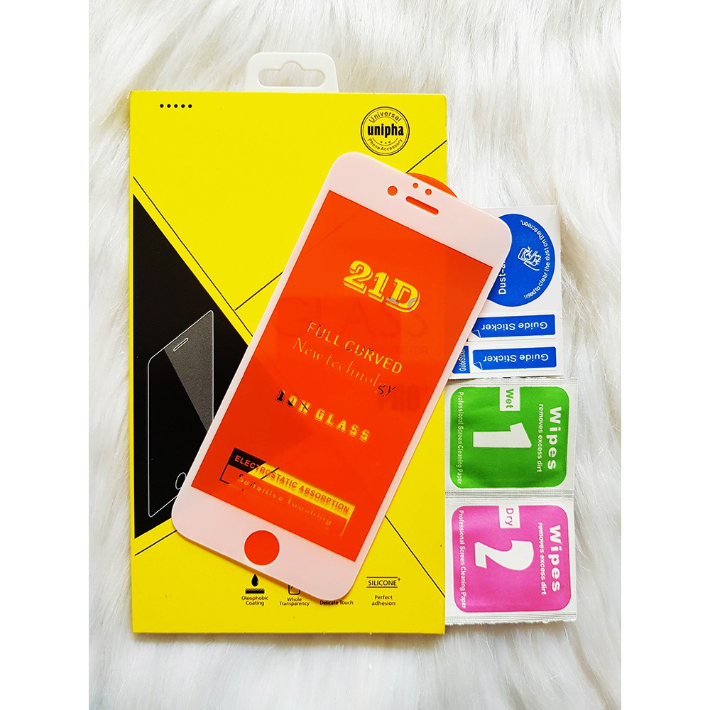 21d Full Screen Transparent Strength For IP 6 / 6plus / 7 / 7plus / 8 ...