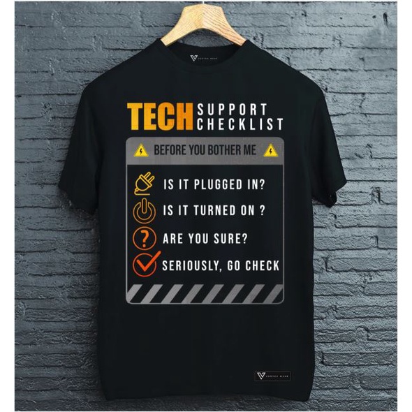 TECH SUPPORT CHECKLIST - Vortex Wear PH | Shopee Philippines