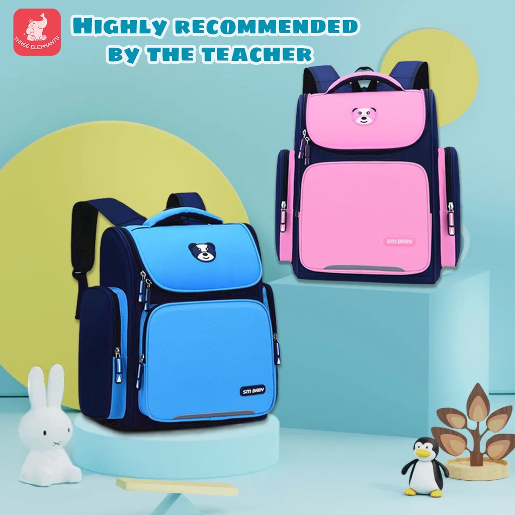 Children's school bag grades 1-6 school bag waterproof light large ...