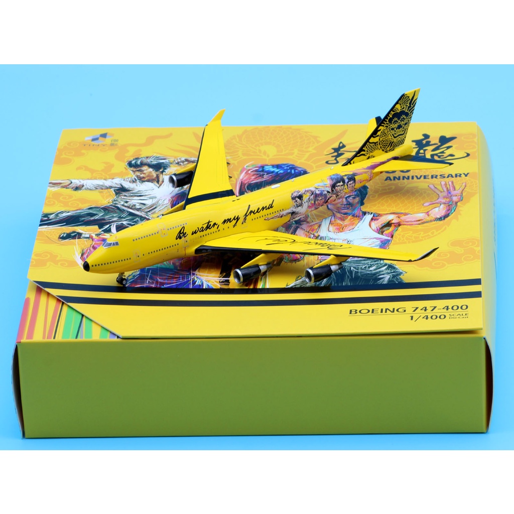 ATC40009 Alloy Collectible Plane Gift JC Wings 1:400 Bruce Lee 80th ...