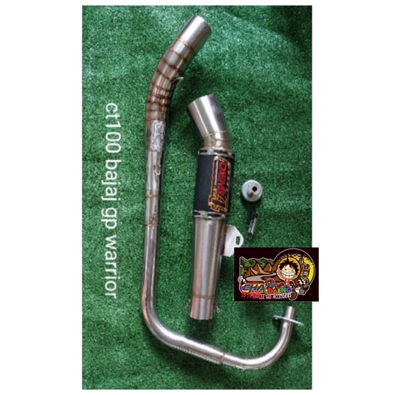 CT100 Bajaj GP Warrior full set with FREE STICKER | Shopee Philippines