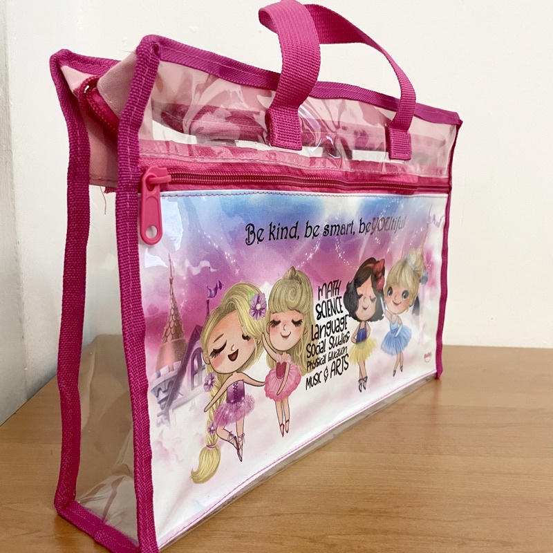 Bimbel kumon EF piano mica tutoring bag file folder document bag ballet ...