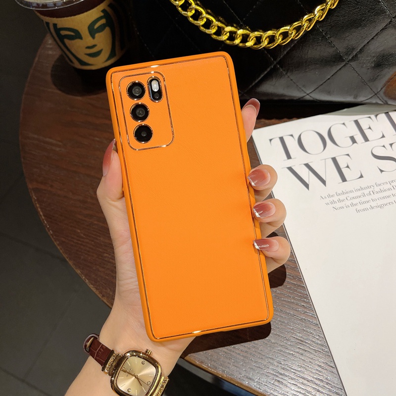 Samsung S22 Ultra Plus S22 S21 S20 S21FE S20FE Fashion Leather Anti-Fingerprint Shockproof Phone ...