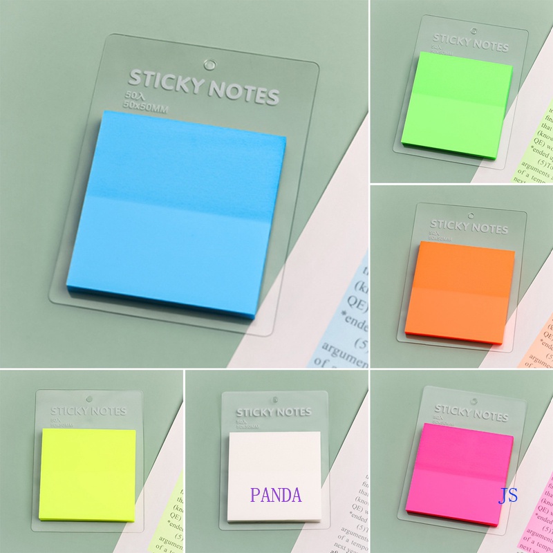 Panda 50 Sheets Creative Transparent PET Memo Pad Posted It Sticky ...