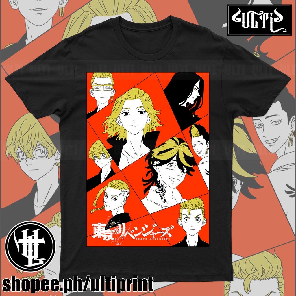 TOKYO REVENGERS SHIRT | ANIME SHIRT | TR14 | Shopee Philippines