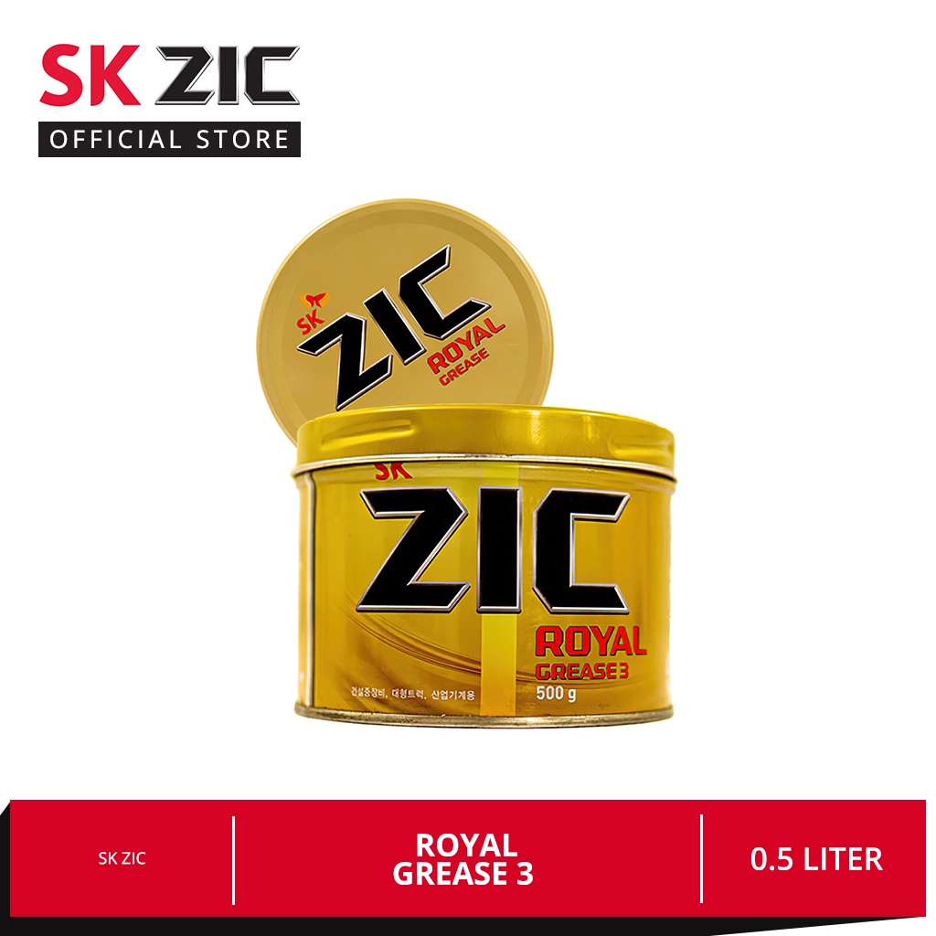 SK ZIC Royal Grease NLGI 3 500g | Shopee Philippines