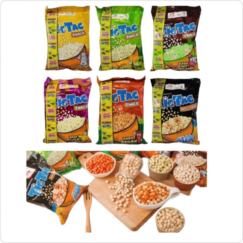 TICTAC SNACK (Berat 90gram) | Shopee Philippines