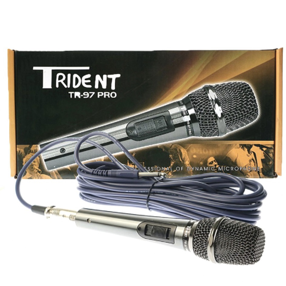 Trident TR-97 PRO Heavy Duty Microphone | Shopee Philippines