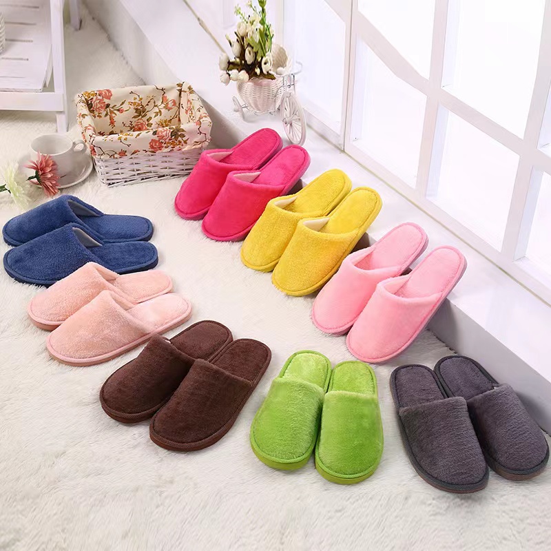 Japanese Cotton unisex Slipper Indoor simple Home house Slipper Couple ...