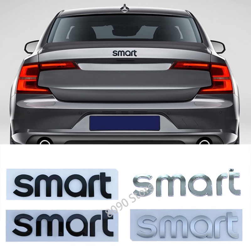Car Body Emblem Sticker Auto Side Decorative Badge Decal for Smart ...