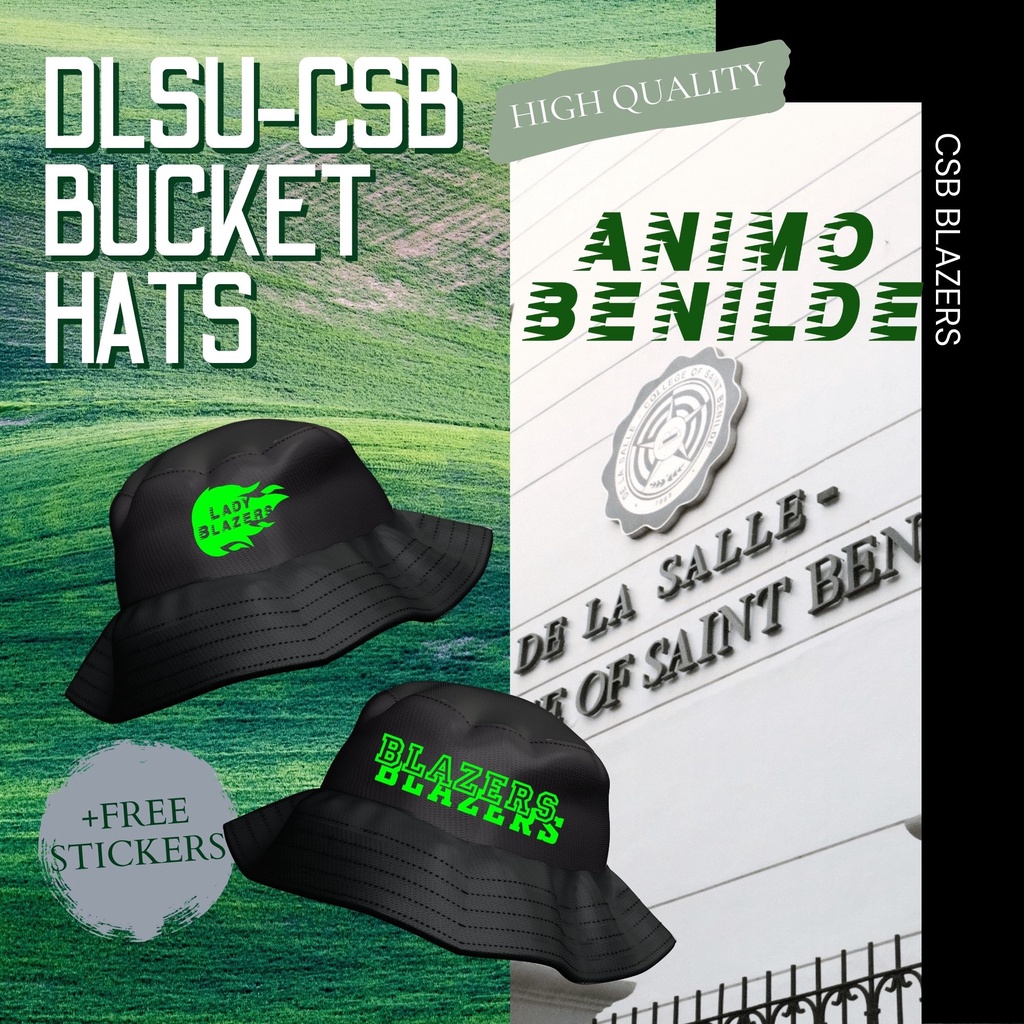 DLSU-CSB (De La Salle-College of Saint Benilde) High Quality Bucket ...