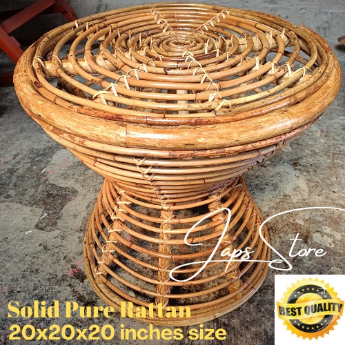 NATIVE TABLE / CENTER TABLE / CHAIR / RATTAN MAKAPAL / SOLID RATTAN ...