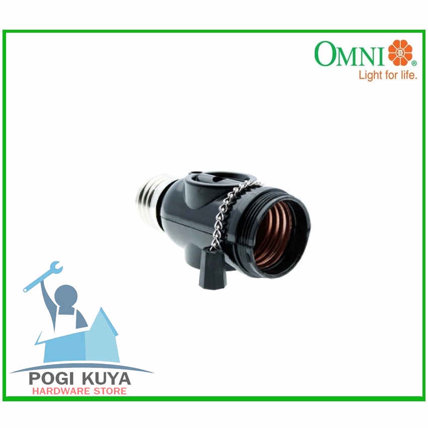 1pc E27 Bulb Socket 2 Outlet Light Socket Adapter Pull Chain | Shopee ...