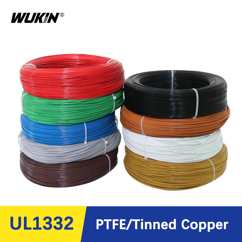 5Meters UL1332 PTFE Wire FEP Plastic Insulated High Temperature Electron Cable For 3D Printer 30 ...