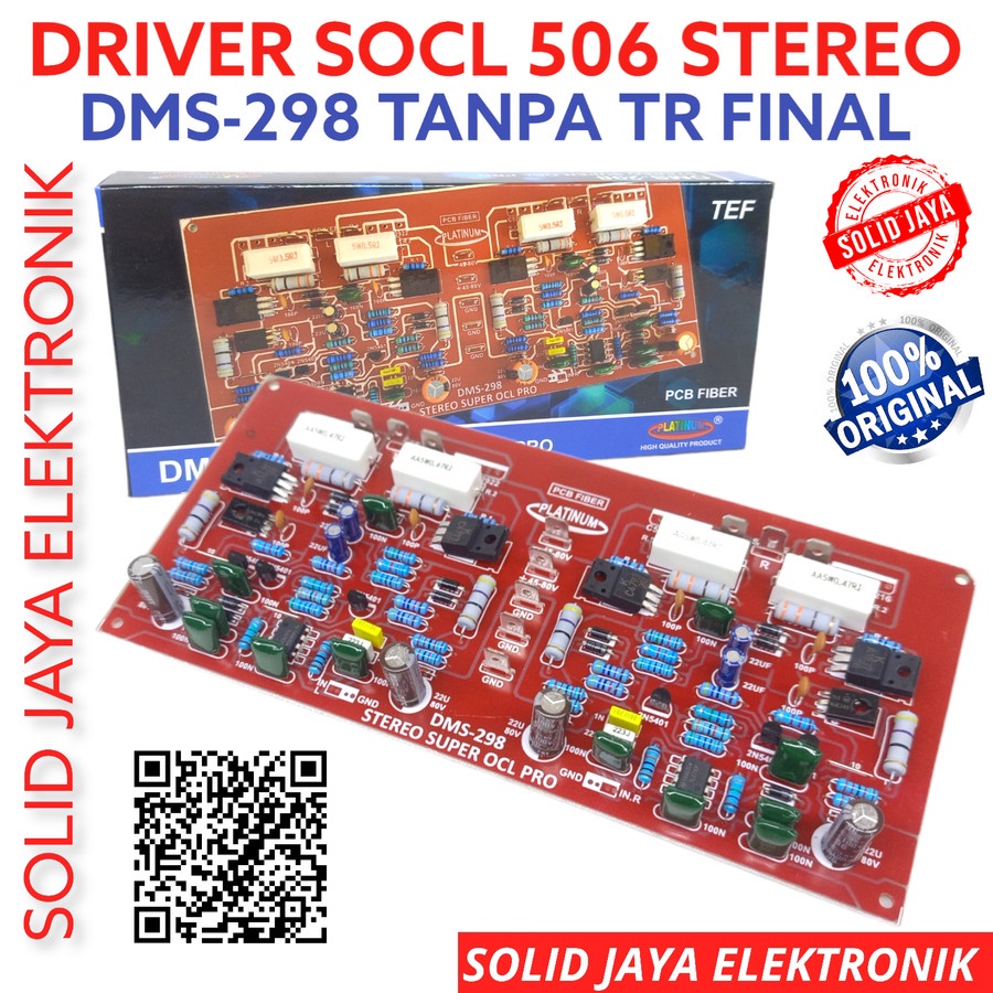 KIT DRIVER POWER SUPER OCL SOCL 506 TEF PRO STEREO TEF POWER AMPLIFIER ...