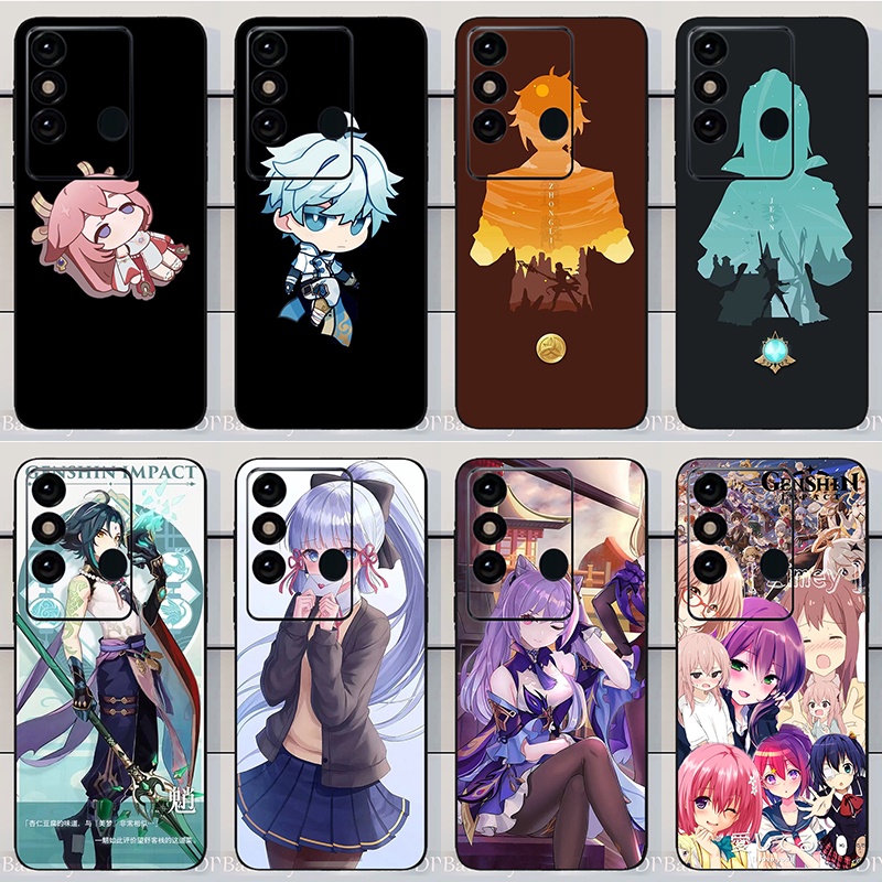 Genshin Impact For Itel Vision 3 Plus Phone Case Soft Silicone Painted ...