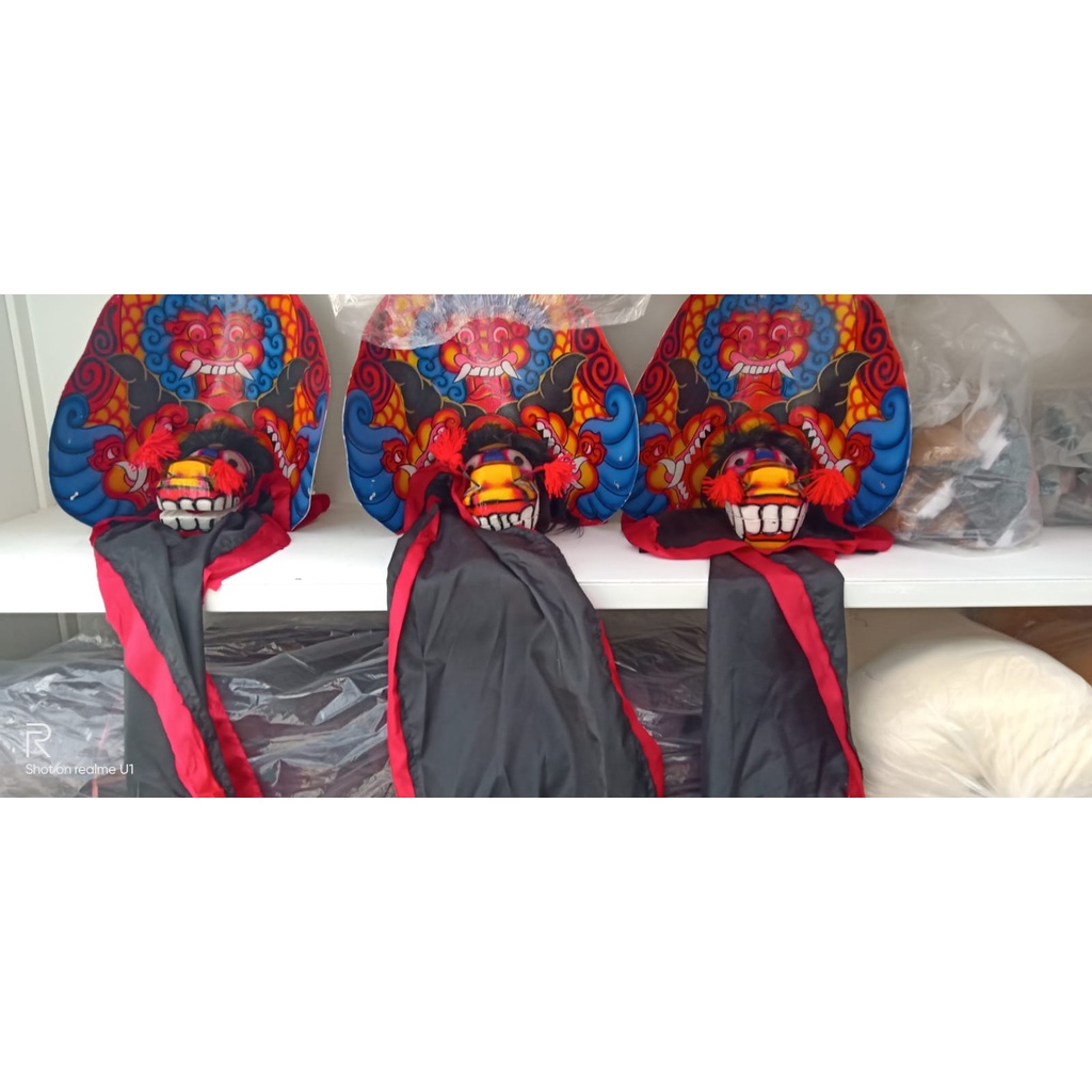 KAYU New Barongan jumbo long cloth children / Caplok wood / Caplokan ...
