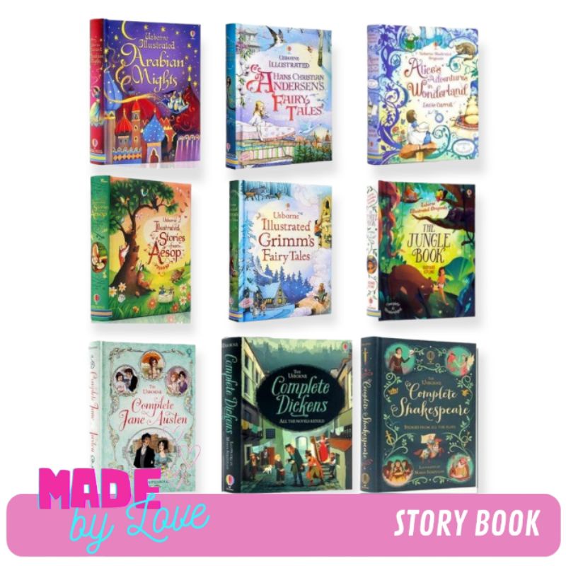Usborne illustrated story classic story Book | Shopee Philippines